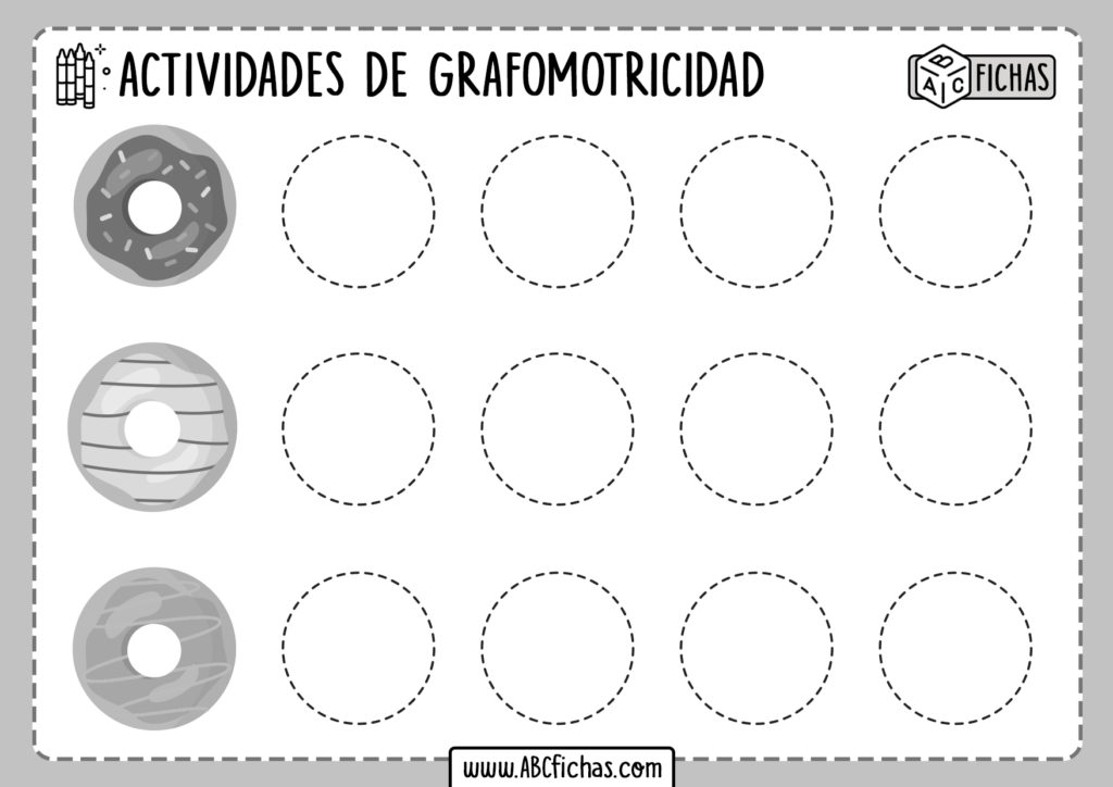 Fichas de Grafomotricidad | Trazado de Líneas y Formas