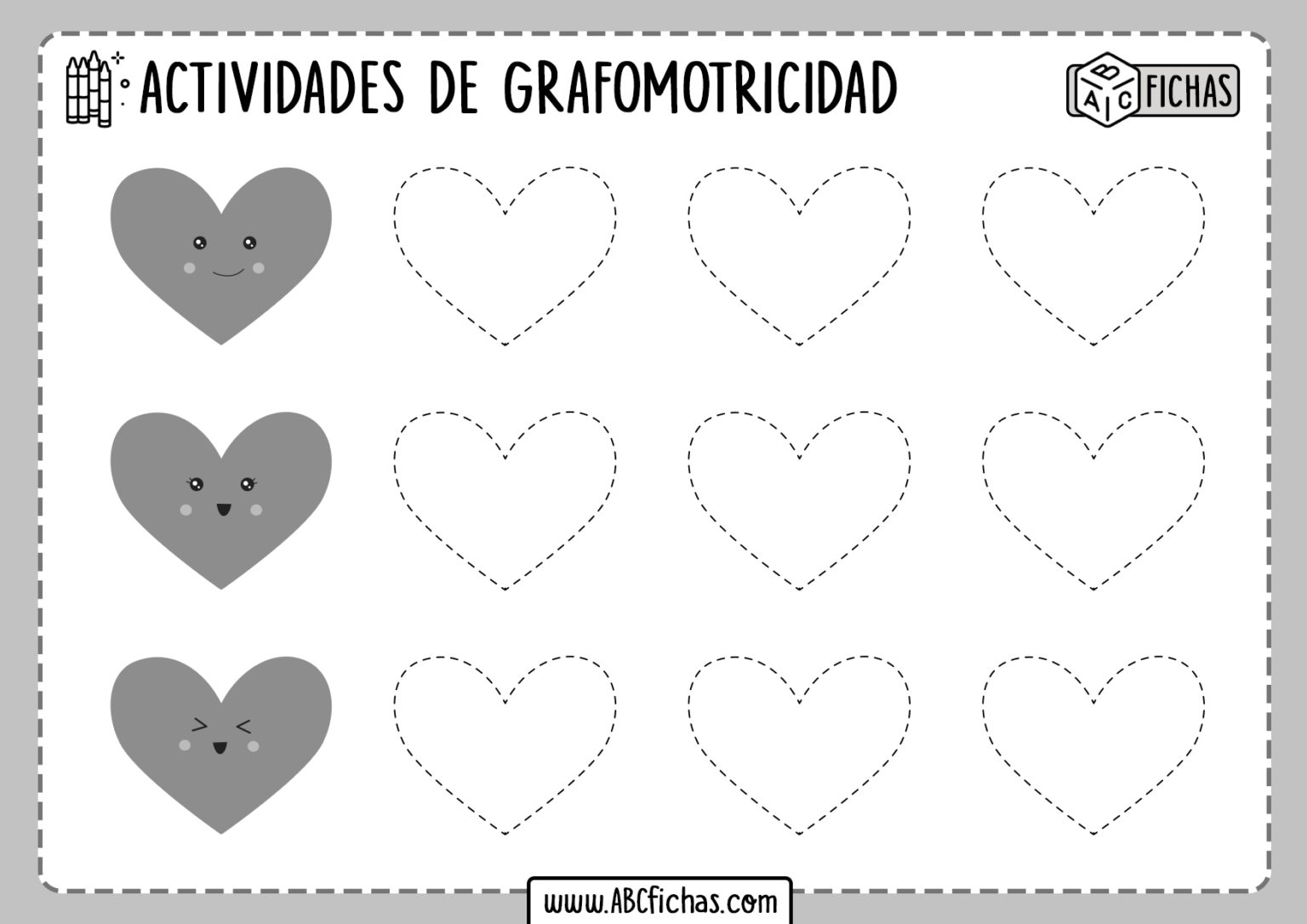 Fichas de Grafomotricidad | Trazado de Líneas y Formas