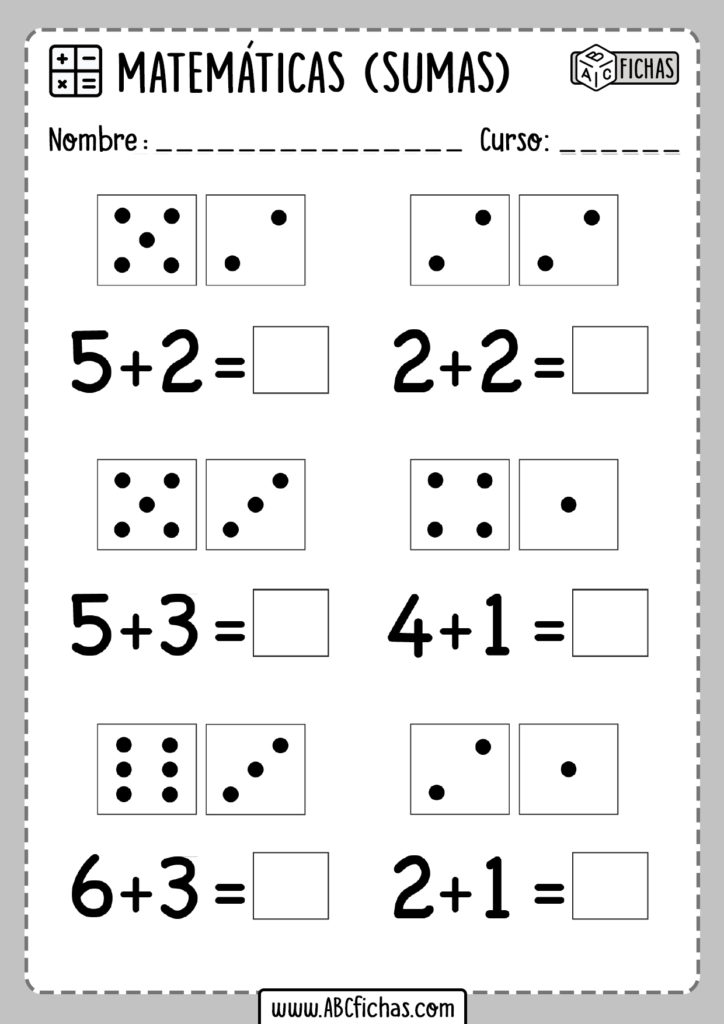Sumas archivos - ABC Fichas