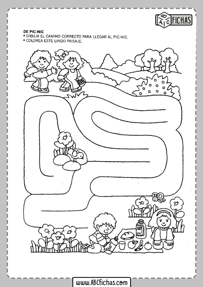 Fichas de Actividades para Infantil | LISTAS para IMPRIMIR