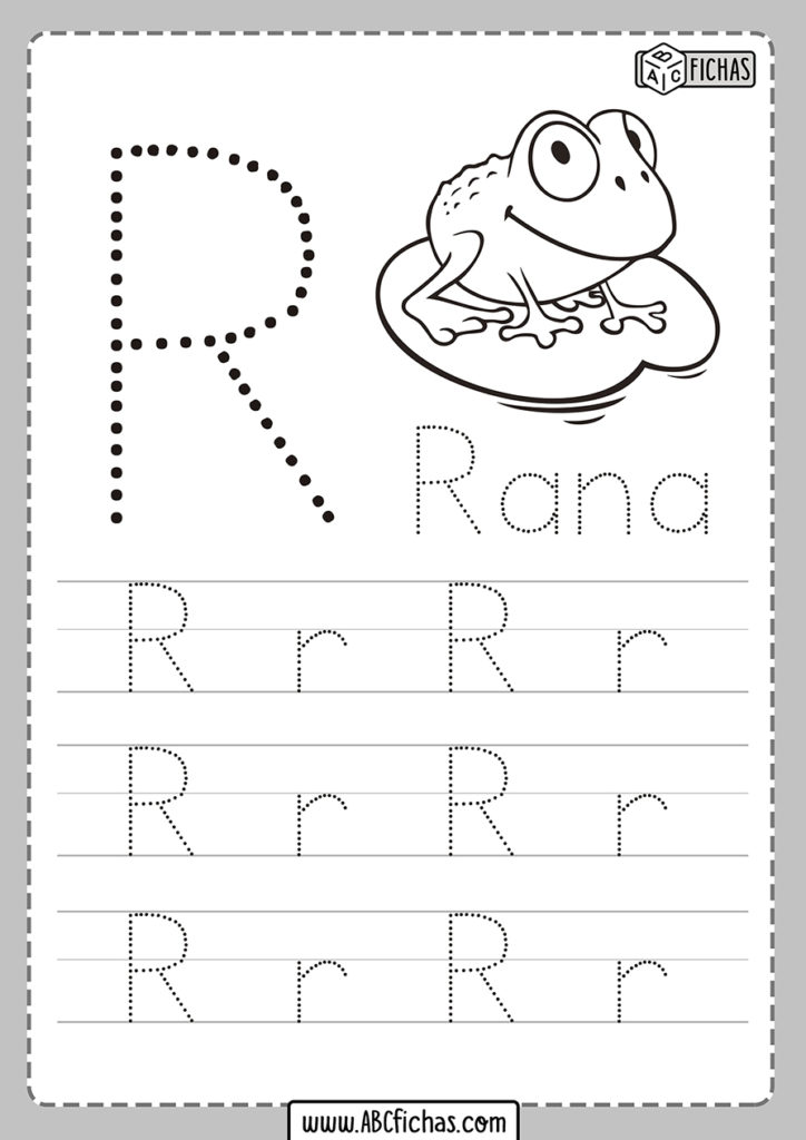 Fichas de Lectoescritura de Todas las Letras del Abecedario