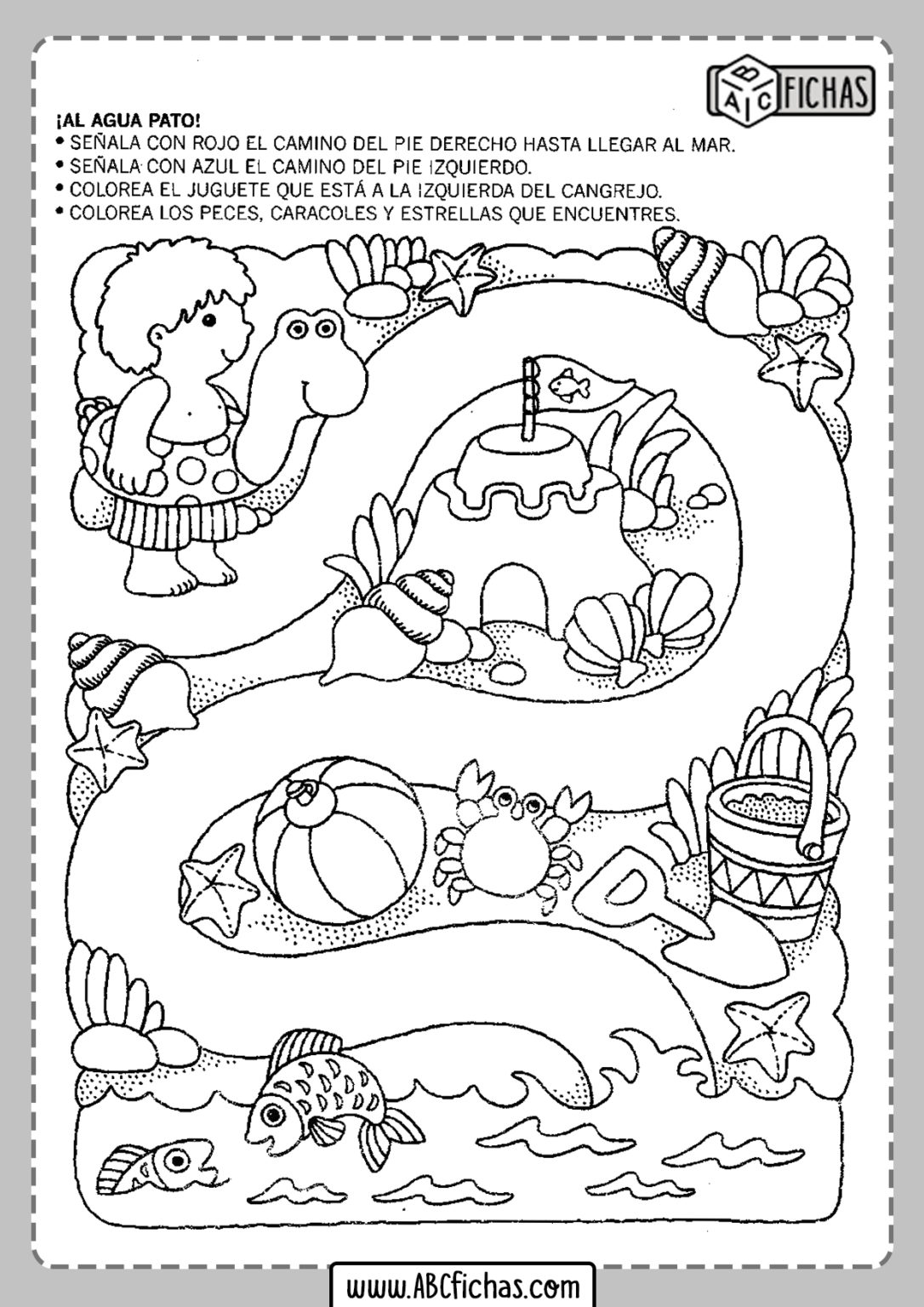 Fichas infantiles para imprimir - ABC Fichas Fichas infantiles para imprimir - ABC Fichas