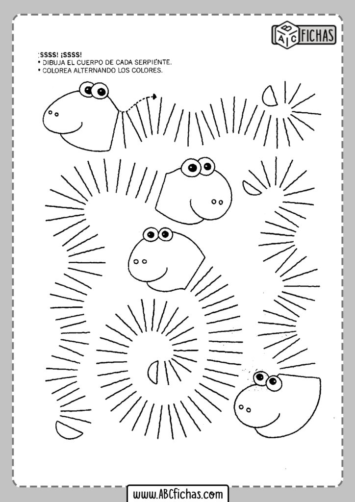 Fichas de Actividades para Infantil | LISTAS para IMPRIMIR