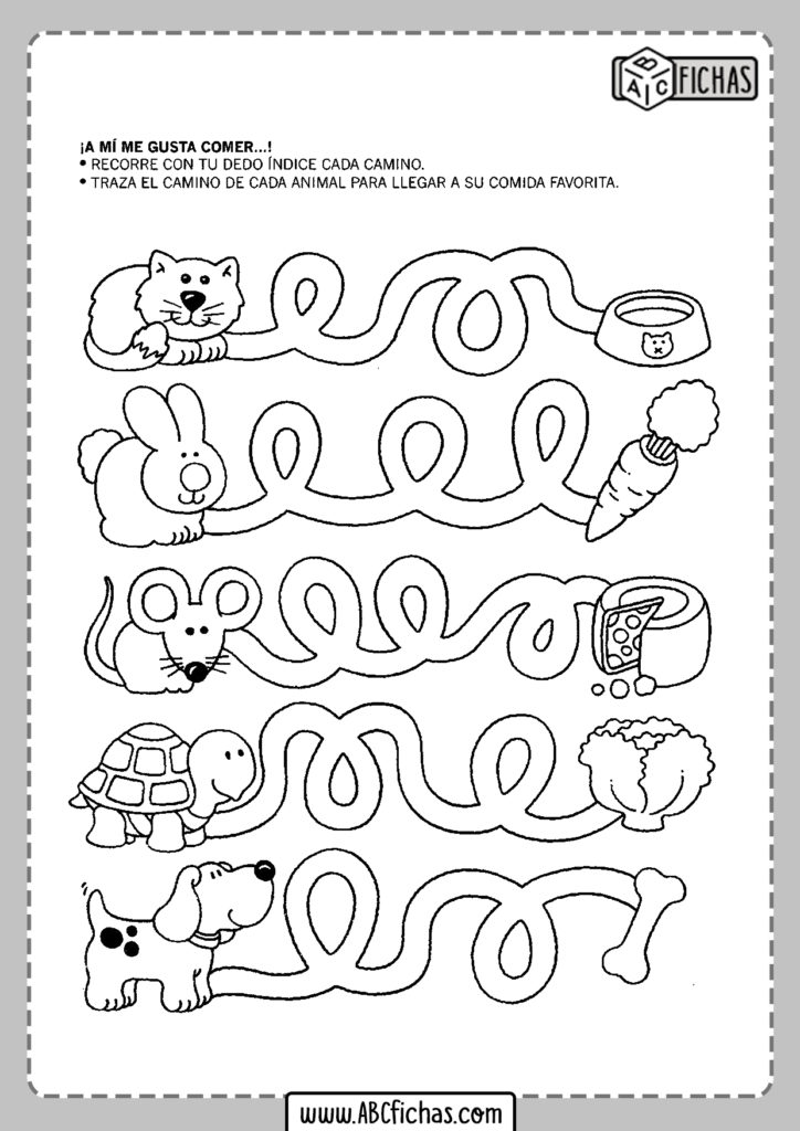 Fichas de Actividades para Infantil | LISTAS para IMPRIMIR