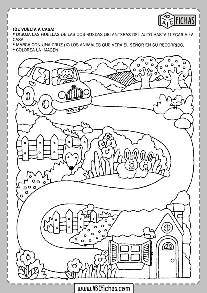 Fichas para Niños de 3 años - ABC Fichas