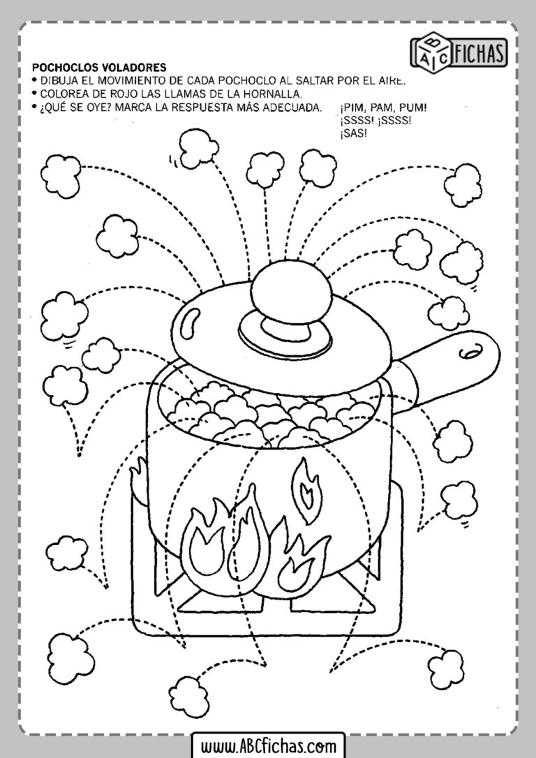 Fichas de Actividades para Infantil | LISTAS para IMPRIMIR