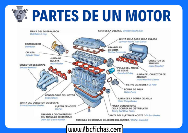 Estructura y Las Partes de un Motor de Automóvil