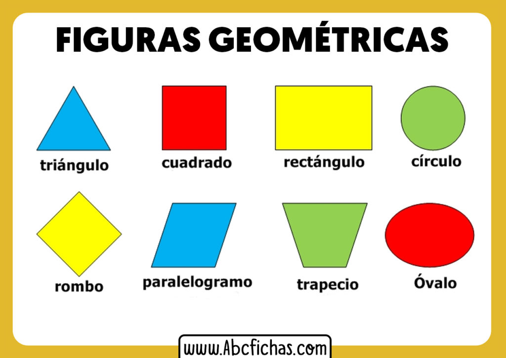 Formas Y Figuras Geométricas Para Niños
