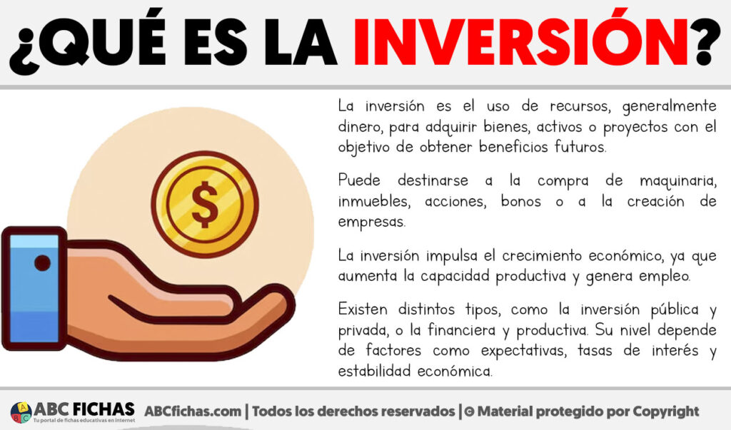 Qué es la Inversión | Qué Significa Invertir
