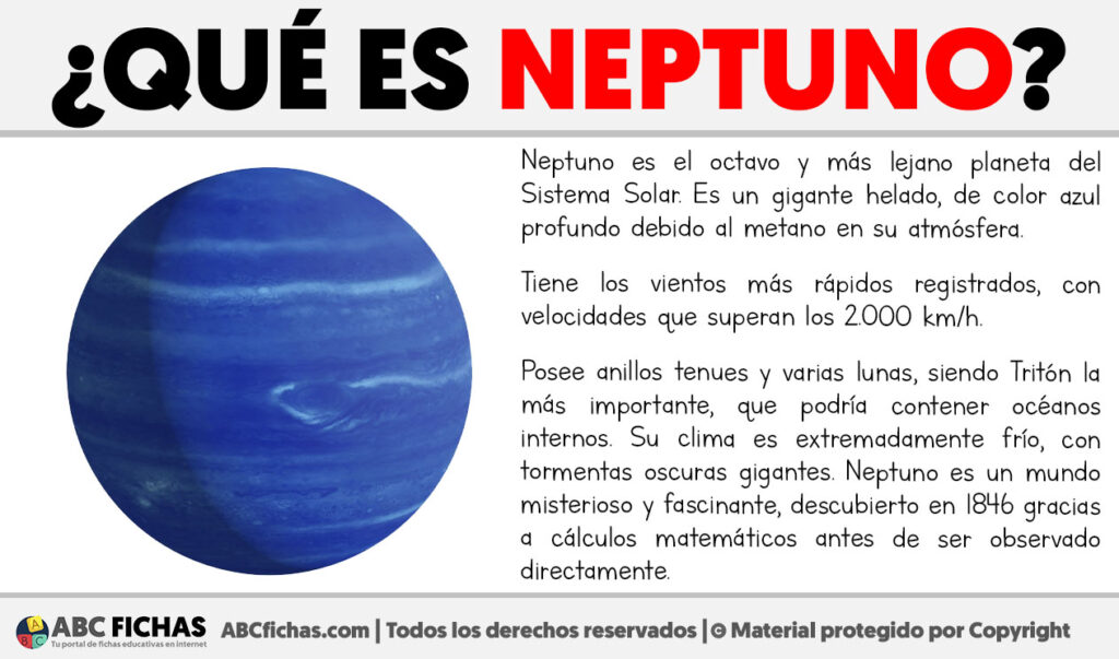 Qué es Neptuno | El Planeta Neptuno